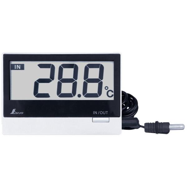 シンワ測定株式会社デジタル温度計 Smart B 室内・室外 防水外部センサー製品コード：73117■特長・広い視野角で明るさ、映り込みにくさ、フォントにこだわった液晶表示です。・スタイリッシュな外見のフラットサーフェスモデルです。見栄えに...