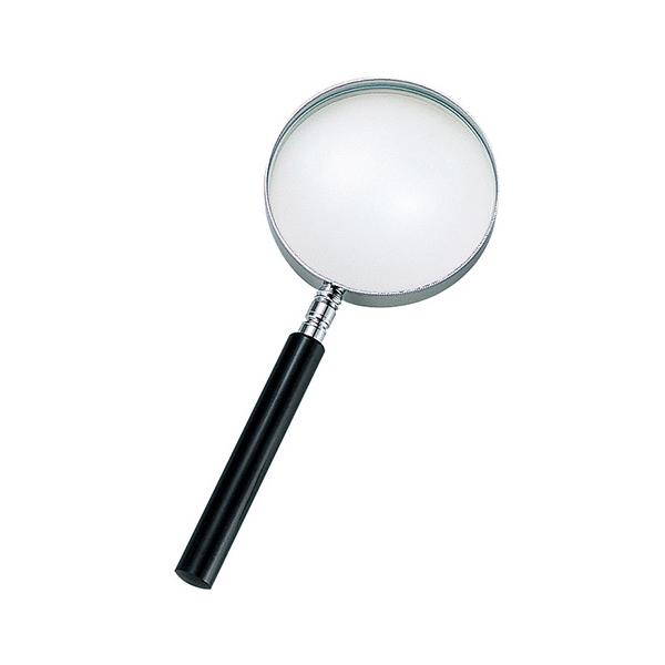 シンワルーペ B-2 リーディング用 プラ柄 75mm 2倍製品コード：75517■特長・くっきりと見やすく、握りやすいルーペです。・キズのつきにくい高級ガラスレンズを使用しています。・ガラスレンズです。■仕様・本体サイズ 185×75×1...