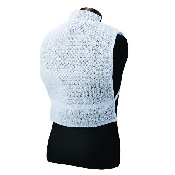 NSPインナースペーサー(フリーサイズ・ホワイト)SP-INR空気流通路を確保！●背中や肩の空気流通路を確保するためのオプションです。●背中に荷物を背負う際や、服地が厚く重い空調 服を着用する際に有効です。●独自開発の３次元立体構造のスペー...