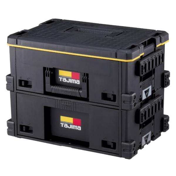 タジマ TAJIMAセフ引出しボックスL 2段セット品番流通コード：TB-HBOXL2■特長・2種のトレイ（TB-HBOXLWPT・TB-HBOXLFT）付・セフ防水パーツケース Mサイズ（TB-WPCM）4個付・ボックス外側にセフホルダー...