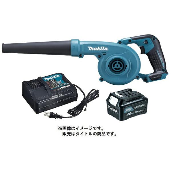 電池・充電器はその他機種のセット商品をバラシた商品です。説明書・外箱は付属しません。マキタ makita充電式ブロワUB100DSMバッテリBL1040Bx1個+充電器DC10SA付オリジナルセット品88381729611883817296...
