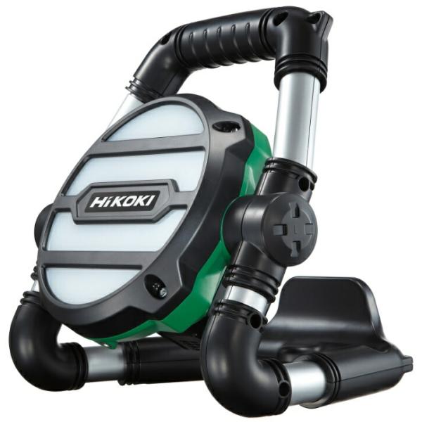 HiKOKI ハイコーキ(旧日立工機)14.4V/18V コードレスワークライトUB18DGL(S)本体+ACアダプタ付です。※バッテリ・充電器は別販売品です。■広範囲を明るく照らす白色LED(0.5W×36灯)採用■連続点灯時間 約11....