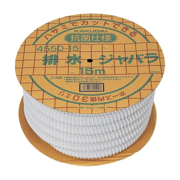 1巻の長さ：        15m    材質：        PVC    説明文：        ●1m当り￥550（出荷は1巻単位）        ●接続には6301塩ビパイプ用接着剤をご使用ください。        ●内径30×外径...