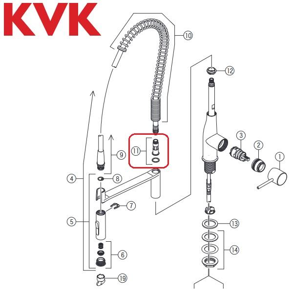 ※写真はメーカーカタログ掲載の代表写真を利用している場合があり、　本商品の写真とは限りません。【商品の仕様・機能 等について】商品のお問い合わせは下記よりお願いいたします。KVK　お客様ご相談センターTEL：0570-099-552（平日 ...
