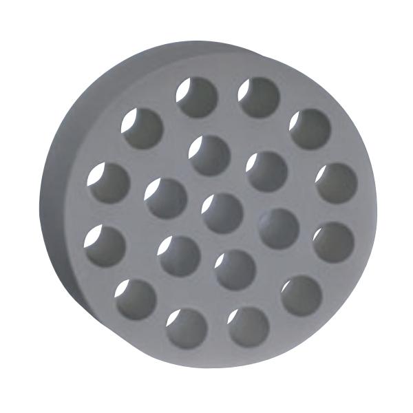 屋内外から配管内に伝わり侵入するノイズを軽減させる消音材ですスポンジ状（発泡ポリウレタン）の柔らかい素材でワンタッチ施工ですグリル部脱着可能な換気孔キャップでしたら設置後の取り替えも可能です材質｜発泡ウレタン色｜グレー　サイズ｜Φ75×60...