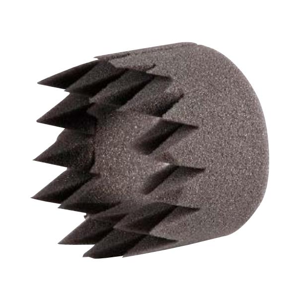 適用パイプ｜スパイラル管（内径Φ100）色｜グレー　換気有効面積｜23.7平方センチメートル　材質：発泡ウレタン　※画像3枚目は装着例です。本品（防音部材）以外の商品は含まれません。