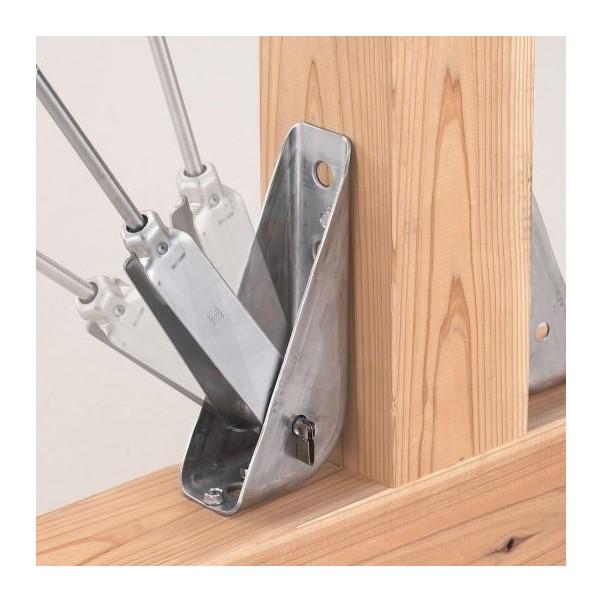 KSコボット ステンレスブレースシステム　半間タイプB対角寸法2660ミリ〜3159ミリこの商品はメーカー様より直送となりますので代引きでのお取扱いはできません。北海道・沖縄・離島は別途送料が必要になります。沖縄・離島へはブレースの長さによ...