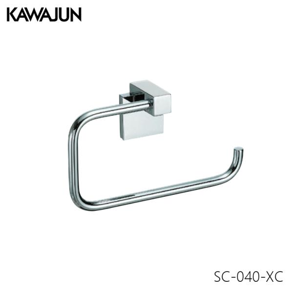 河淳 カワジュン タオルリング SC-040-XC材質 亜鉛ダイキャスト+アルミ+ABS樹脂仕上げ クローム耐荷重 49N(5kgf)