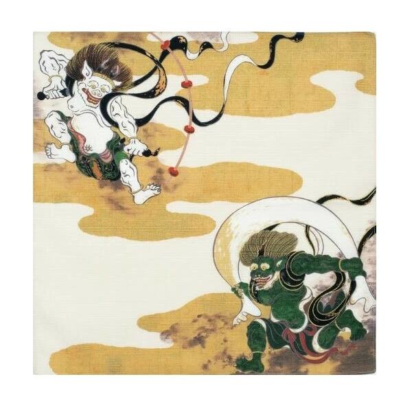 風袋を翻し空駆ける風神。天地を躍らせ足を踏みしめる雷神。災禍によって地を脅かす反面、雨や陽、季節の移ろいによって他に豊穣をもたらす荒ぶる二神は、悠久の時経て今なお強きものとして異彩を放っています。その強い精神性が神仏信仰のある日本で人気です...