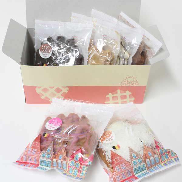 【商品について】ベルギーワッフル6種全部違うトッピングが入ってます。詰め合わせの種類は「おまかせ」ください。オーブントースターで2〜3分焼くと更に美味しいです。（電子レンジでは温めないでください）※画像は詰め合わせのイメージです。予めご了承...