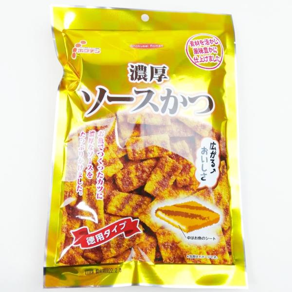 キーワード：魚肉 ソース かつ・原材料名：植物油(菜種、パーム)、パン粉、小麦粉、濃厚ソース、魚肉すり身、でん粉、香辛料、卵白、植物性たん白、たん白加水分解物、全卵、食塩／ソルビトール、グリセリン、加工でん粉、調味料(アミノ酸等)、トレハロ...