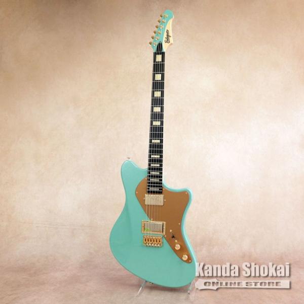 The Espada T-BAR 2.0は、オリジナルのオフセット・ボディー・デザインに26.5インチ(673.1mm)のギターで、メタルコア・バンド「THE WORD ALIVE」のギタリストであったトニー・ピズッティのシグネチュア・モデ...