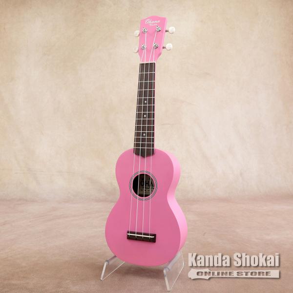 オハナウクレレのSK-10シリーズはマホガニー・ボディーを採用し、初めての楽器に最適なOhana Ukulelesの定番モデルです。カラーは、マット・ピンクです。■Top: Laminate Mahogany■Back: Laminate ...