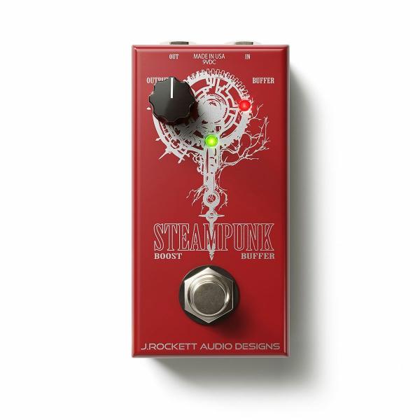 J. Rockett Audio DesignsのSteampunk Boost/Bufferは、スチームパンク・ブースト/バッファーは+20dBまでブースト可能な強力なラウド・サウンドが特徴です。トップ・エンドはギタリストが求める非常に音...