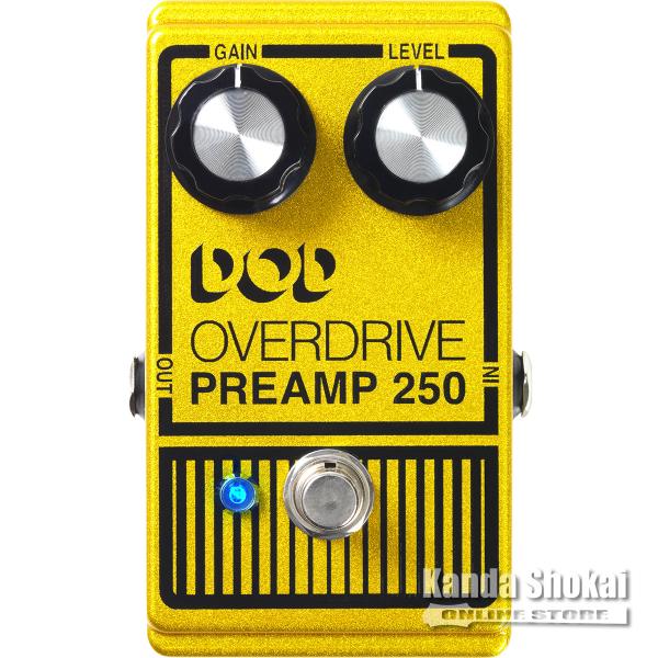日本国内では2014年から2015年頃まで販売していたDODの伝説的なOverdrive Preamp 250が、この度再登場となりました。1980年代に誕生した初代Overdrive Preamp 250の伝統的なクラシック・トーンをキー...
