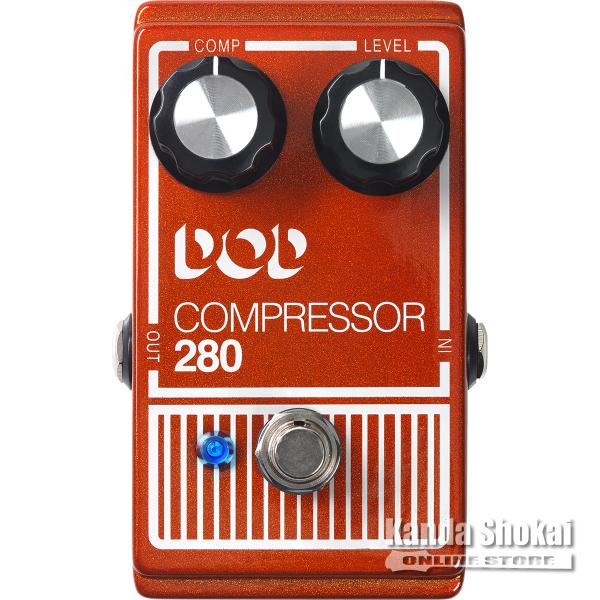 日本国内では2014年から2017年頃まで販売していたCompressor 280が、この度再登場となりました。Compressor 280は、フレッシュ・スクイーズ感覚のコンプレッサーです。ソロでもコードワークでも、ワイルドなピークにコン...