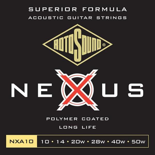 ロトサウンドの「NXA10」は、プレイヤーからの要望に応えて開発したアコースティック・ギター用のコーティング弦です。巻線に92/8フォスファーブロンズを使用し、さらにクリア・ポリマー・コーティングを施すことで、より繊細な音色、より長い弦寿命...