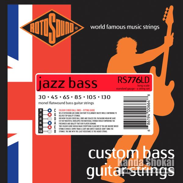 RS776LDは、810mm〜860mm(32〜34インチ)ロングスケール6弦用のエレクトリック・ベース弦です。1966年の発売開始以来、多くの称賛を得てきたフラットワウンドのベース弦です。プレミアムなモネル合金を巻くことにより、Jazz ...