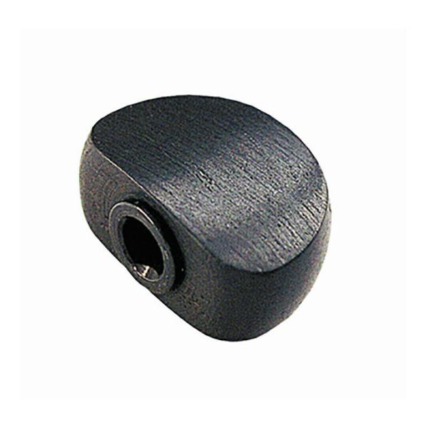 グローバー (Grover)のミニサイズのギターペグ用リプレースメント・ペグボタンです。エボニー (Ebony) 素材のバラ1個入りです。