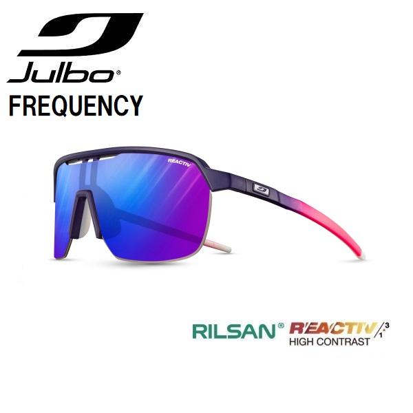 FREQUENCY は顔の小さい人にもフィットするように設計されスマートなスタイリングと広い視野を提供す るモデルです。フロント部のベンチレーションと高いグリップ性を誇るテンプルはサイクリングやトレイ ルランニングなどのアクティビティで最大...