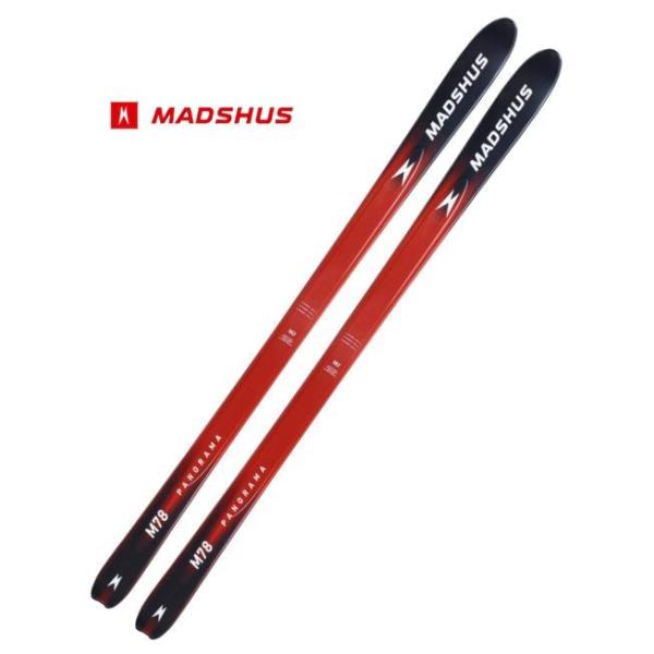 Panorama M78は、Madshusのバックカントリーラインラップのなかで最も幅広なモデルです。サイドカットの仕様設計はタイトなターニングを可能にし、またワックスレスのOmnitrack ベースは効率のよいキックとグライドを提供しかつ...