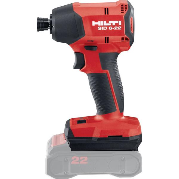 HILTI ヒルティ NURON 充電式インパクトドライバ SID 6-22 ボックス 2247394 ■バッテリーは付属しません。●人間工学に基づいた高速のパワークラスブラシレス充電式インパクトドライバー、作業量の多い留め付け作業で時間を...