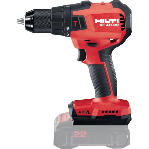 HILTI ヒルティ NURON 充電式振動ドリルドライバー SF 4H-22 ボックス 383146 ※バッテリー付属しません。●コンパクトクラスの充電式振動ドリルドライバー、アクティブ・トルク・コントロール (ATC) 搭載、特にアクセ...