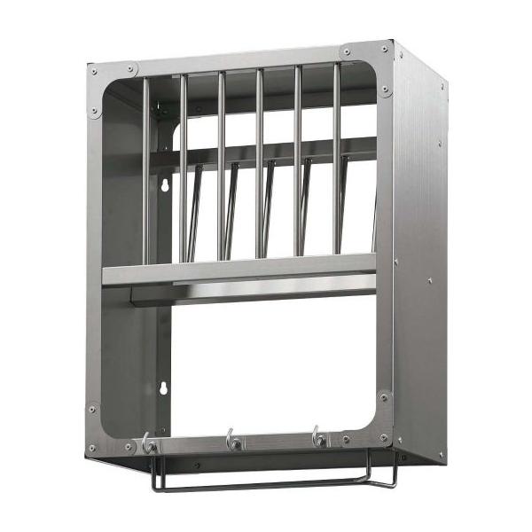 キッチンラック シルバー DM-106SV ■サイズ(cm)：W40×D26.5×H52.5 ■素材：ステンレス