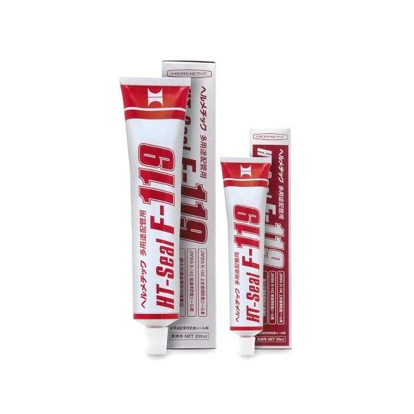 ヘルメチック F-119 多用途配管シール剤 50ml 【代引不可】●環境破壊につながる有機溶剤を使用していません 2．あらゆる配管素材に使用できます。※参考画像です。