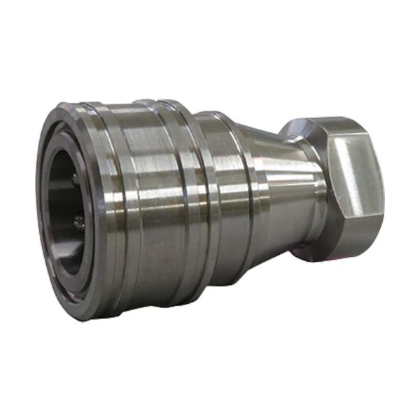 フローバル(FLOBAL) 両路開閉型クイックカップリング KS-4S(SUS304) 28102647  3530476