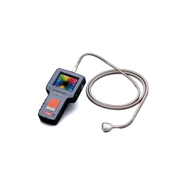 アサダ クリアスコープ・デジタル302T KN302 ●長ソフトケーブルで、トラップもスルスル挿入。●160度パノラマ広角カメラでトイレ内の詰りもバッチリ確認