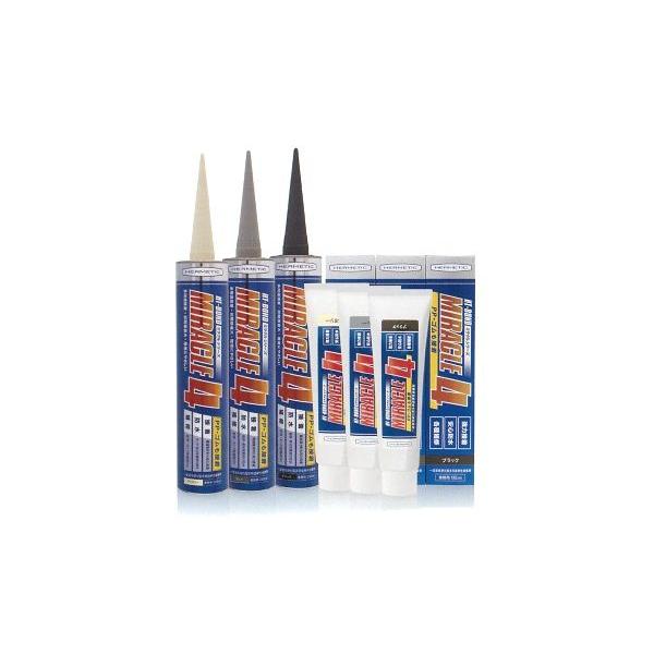 ヘルメチック ミラクル4 チューブ 特殊ウレタン樹脂系無溶剤一液湿気硬化型弾性多用途接着剤【代引不可】 ●プライマー処理不要 ●PP(ポリプロピレン)の接着が出来る ●ゴム弾性硬化 ●衝撃・振動に強い ●冷熱変化に強い ●異材質接着もラクラク