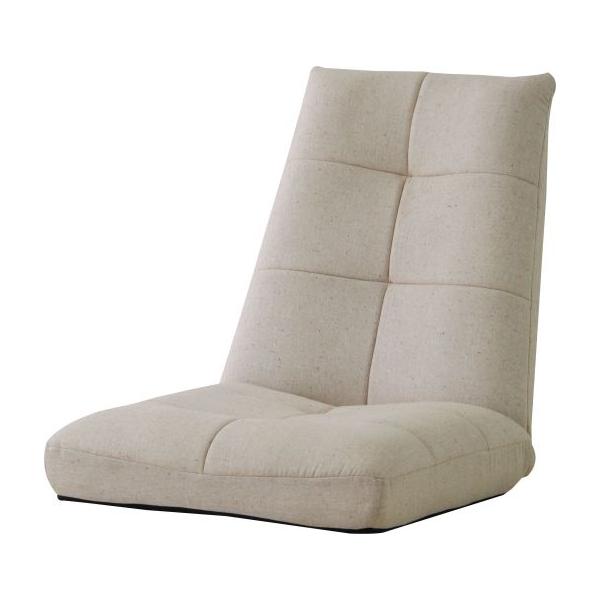 パーティー バケットリクライナー ベージュ THC-108BE ■サイズ(cm)：W66×D83-138×H78×SH18 ■素材：スチール ポリエステル ポケットコイル