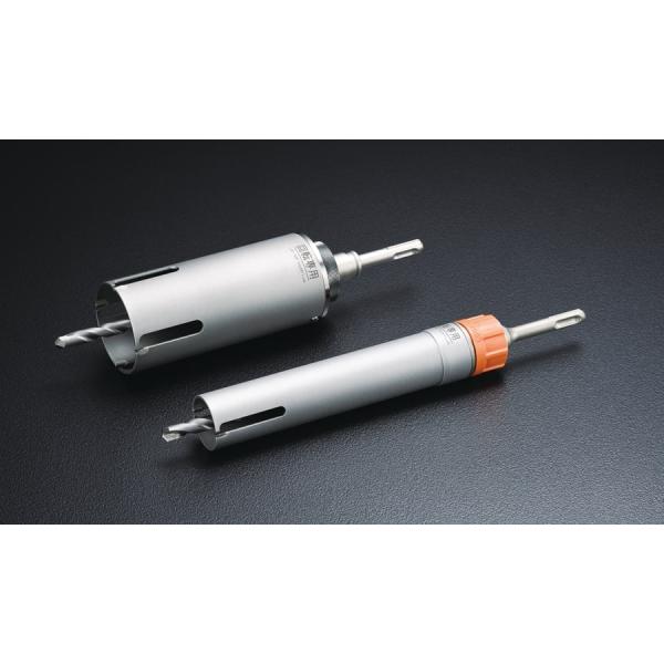 ユニカ 多機能コアドリル UR21 マルチPLUS（MPシリーズ）ボディ UR21-MP110B ●サイディング壁、石膏ボード、ＦＲＰ、ベニヤ板、塩ビ板、複合材等の穴あけにマルチに活躍。●切り屑の排出効率を考慮したポケット形状で厚板、深穴も...