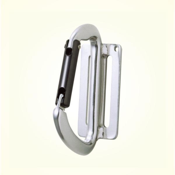 カラビナ式アルミツールフック F-25-S シルバー 01496 90g