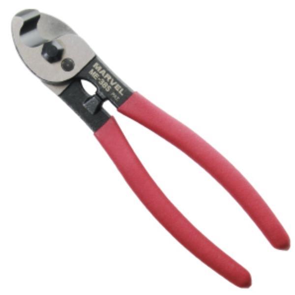 【製品情報】人間工学を駆使、驚異の切れ味！ ハンドル荷重を軽減。 　３８mm2 → 35% 軽減 　２２mm2 → 23% 軽減 ●ブランド名 ： マーベル●品番 ： ME-38S●JANコード ： 4992456202052【製品スペック...