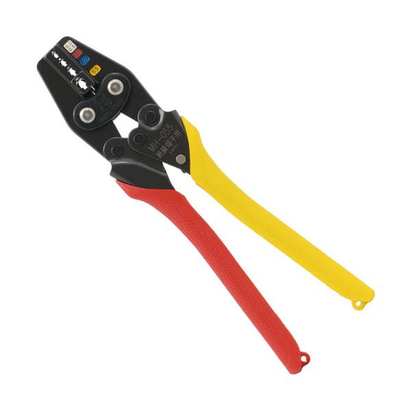 製品情報/スペック適用端子：絶縁被覆付圧着端子・スリーブ用全長：250mm質量：435g端子・スリーブ呼び：0.3/0.5/1.25/2/5.5※JIS規格外の端子を圧着するため、JISマークは入りません。品質・性能はJISマーク製品と同等です。