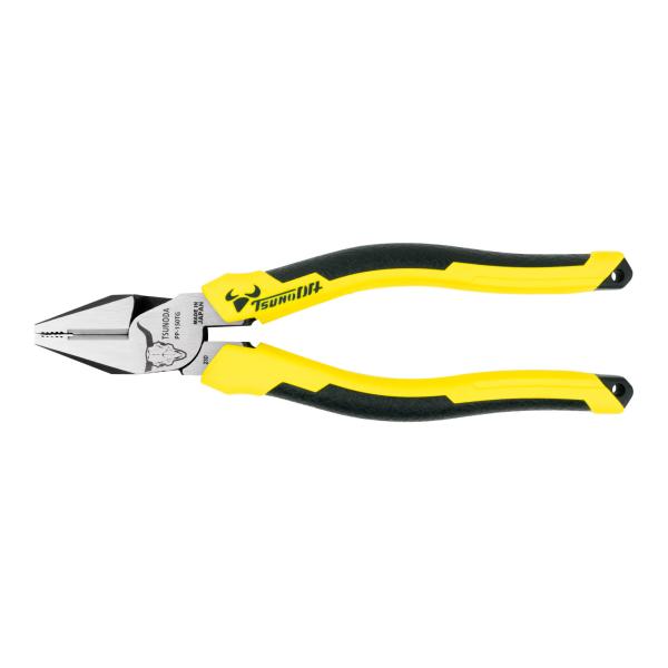 材料 | 特殊合金鋼焼入れ | 無酸化全体焼入れ、刃部高周波焼入れ全体硬度 | 43〜47HRC刃部硬度 | 58〜64HRC柄被覆 | エラストマー二重成型各部寸法(mm)全長　220頭部幅 27頭部厚 15柄幅 52先端長 39刃長　2...