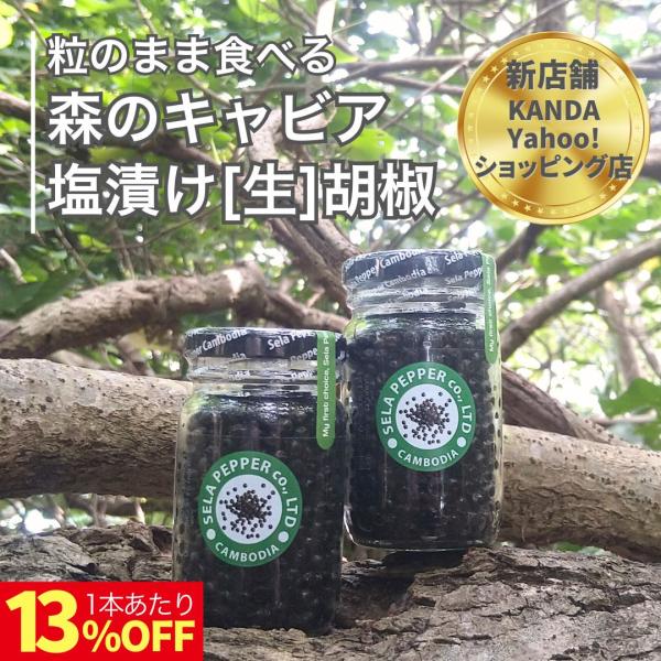 カンボジア産最高級胡椒を、現地の天日塩で塩漬けにしました、こだわり抜いた品質をKANDAが農地からお客様のお手元まで一元管理して責任をもってお届けいたします。名称 KANDA 塩漬け生胡椒原材料名 コショウ、天日塩内容量 71g×2賞味期限...