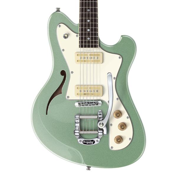 SPEC■Body Style: Semihollow (Mahogany/Maple Top)■Body Finish: Gloss lacquer■Body Thickness: 41mm■Body Shape: Conquer■Hea...