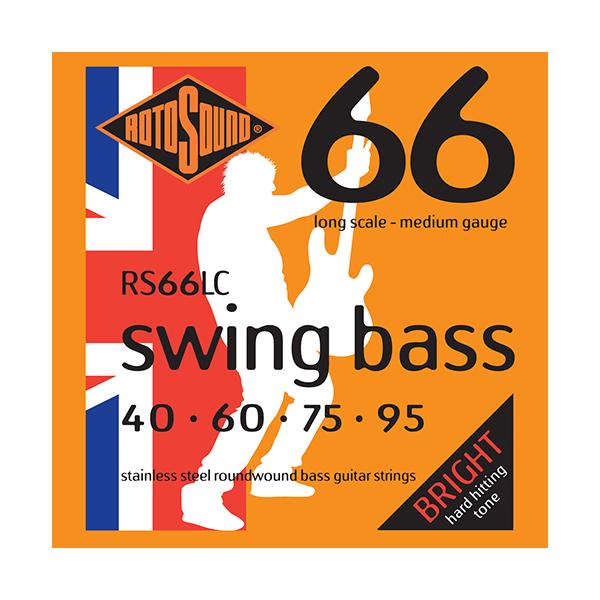 SPEC■String Gauges: .040 / .060 / .075 / .095■Material: Stainless Steel Roundwound■Tone: Bright■Output: Medium●Made in U...