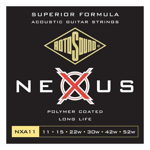 SPEC■String Gauges: .011 / .015 / .022w / .030w / .042w / .052w■Material: Polymer Coated Phosphor Bronze■Tone: Balanced■...