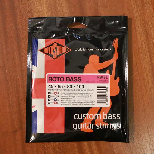 SPEC■String Gauges: .045 / .065 / .080 / .100■Material: Nickel on Steel Roundwound■Tone: Bright■Output: Medium●Custom Ga...