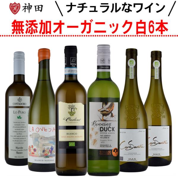 酸化防止剤・保存料無添加のオーガニック白ワインだけを集めたセットです。原材料は有機ブドウだけというナチュラルなワインです。