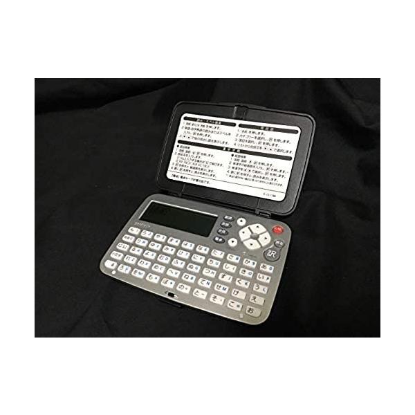 「商品状態」【どこよりも早くお届けいたします】電子辞書本体のみをお届けいたします。説明書はございませんが、メーカーHPより閲覧することが可能です。スレなどがありますが、専門家による動作確認をおこなっており、新品と同様の性能を確認いたしました...