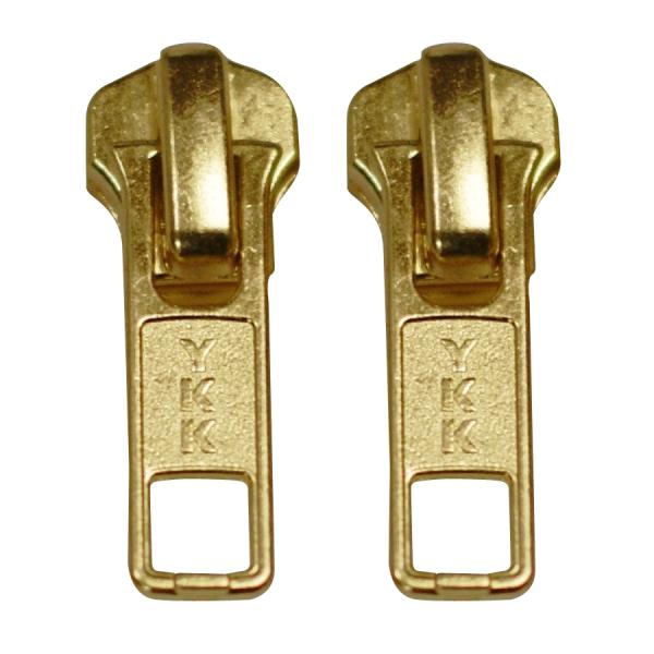 YKKファスナー交換用　ストッパー付き　金属5番サイズ　　*サイズはスラス裏側の記号を確認してください。