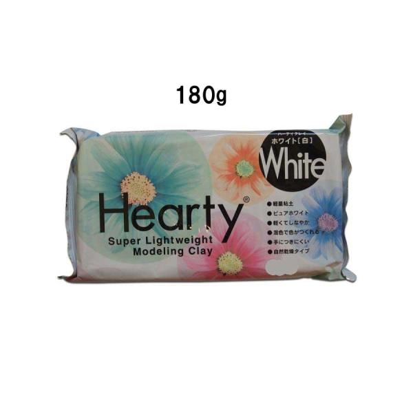 容量：180g (200gから内容量が変更となりました)おどろくほどの軽さで、のびがよく手につかず、作業性がよい軽量ホワイト粘土です。