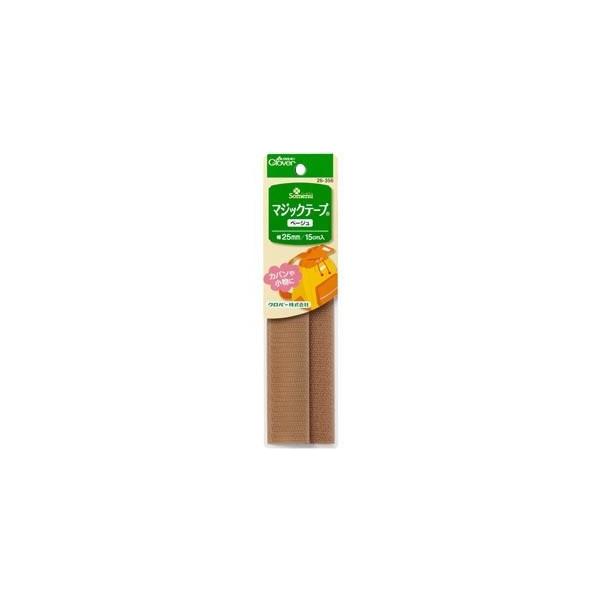 縫いつけタイプのマジックテープです。とめたりはずしたりが簡単なマジックテープ。かばんや小物などのふたなどに縫いつけて使用します。●種類・内容　25mm幅×15cm