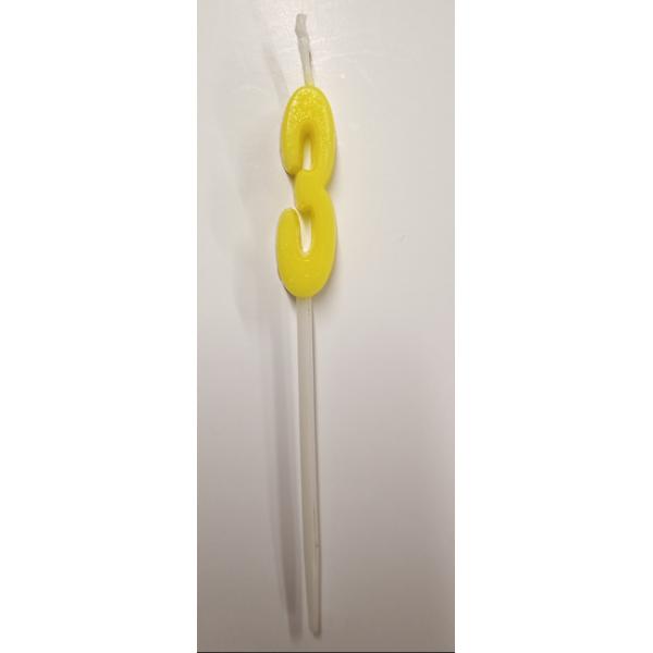 サイズ：芯H1.2+数字H3.5×W1.0+ピックH5.8cm