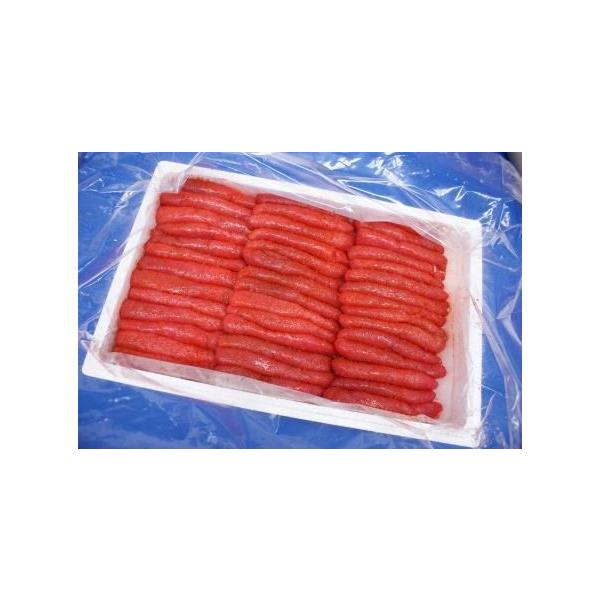 送料無料　一本物辛子明太子２ｋｇです。福井県加工の上質の辛子明太子２ｋｇが送料無料で販売中